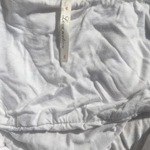 Tops | Ruffle Crop Strappy Shelf Bra Tank Top | Poshmark